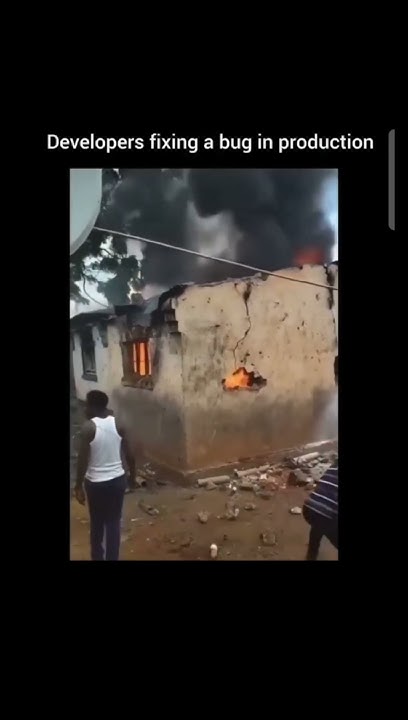 Developer fixing bug in production #springboot #java - YouTube