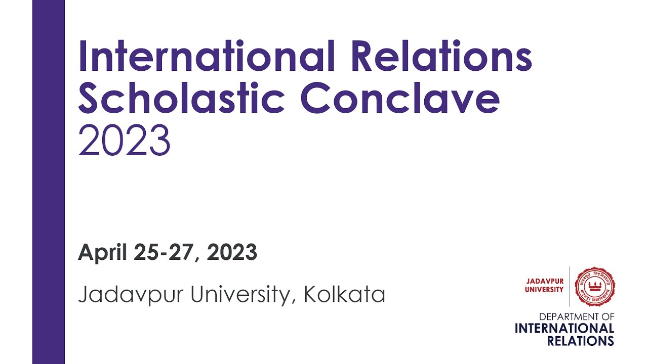 IRSC 2023 | Keynote Address by Professor Siddharth Mallavarapu | JUIR ...
