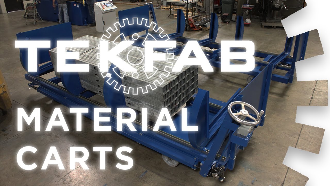 TEKFAB Material Cart - YouTube