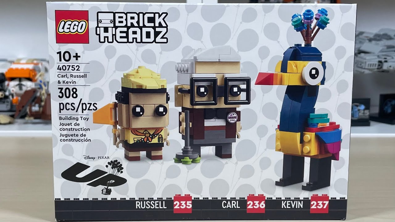 LEGO Disney UP Brickheadz (40752) Review! - YouTube