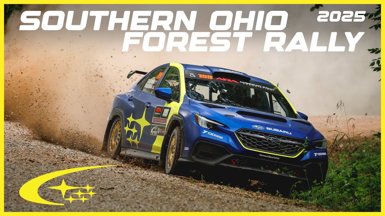 Southern Ohio Forest Rally 2025 - Subaru Motorsports USA - YouTube