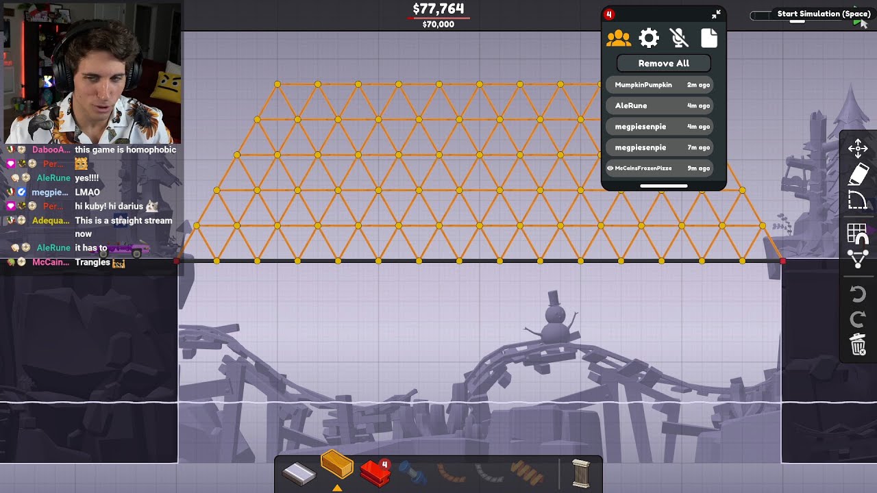 Building bridges to celebrate Pride :D [6/1/2023] Loganolio Stream With ...