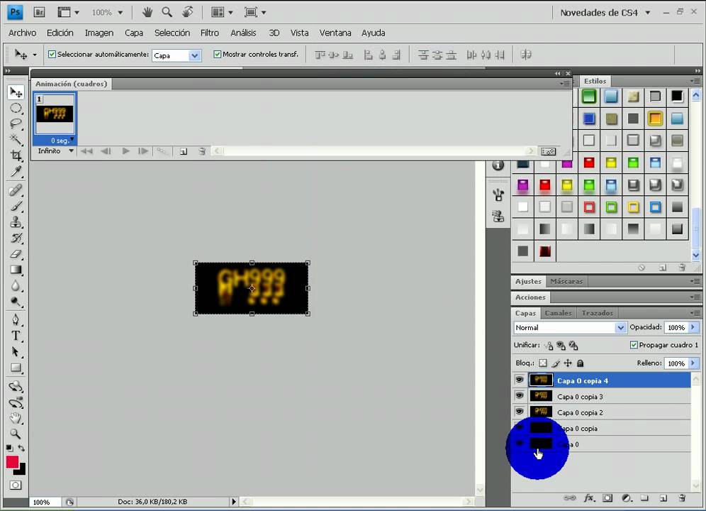 Photoshop CS4: Gifs Desenfocados - YouTube