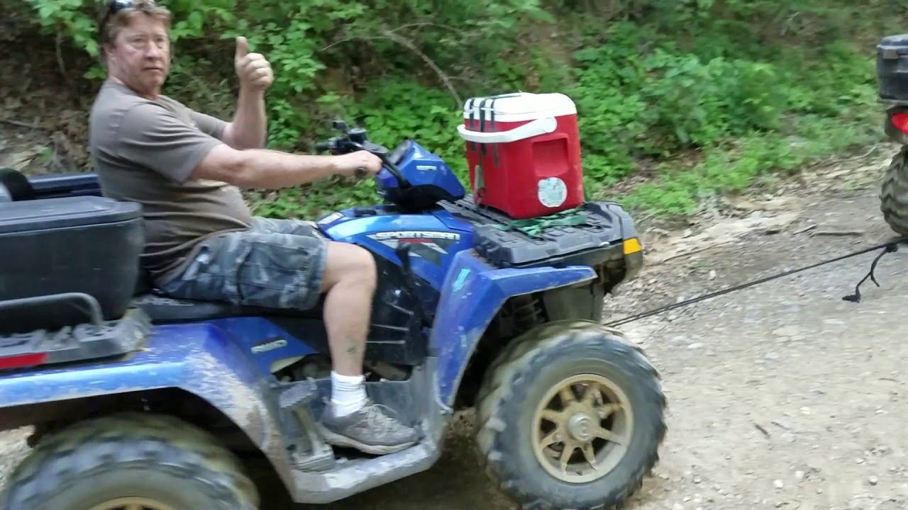 ATV Breakdown On The Trail - YouTube