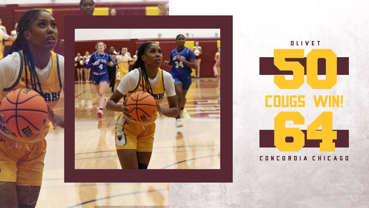 CUC Women's Basketball vs Olivet Highlights - YouTube