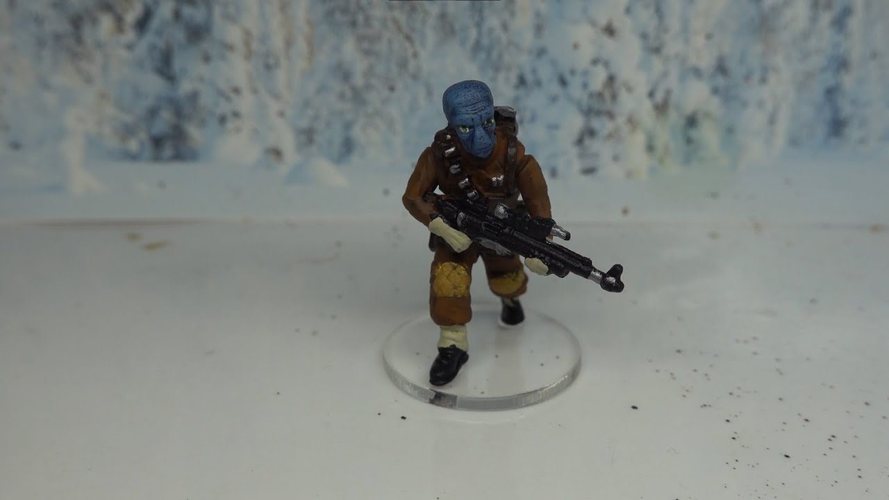 Lets Paint rebel Alien trooper Star Wars Legion - YouTube