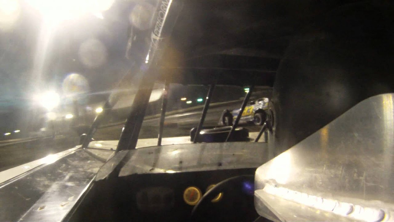 Kevin Weaver Fairbury Speedway Late Model Heat Race 8/11/12 - YouTube