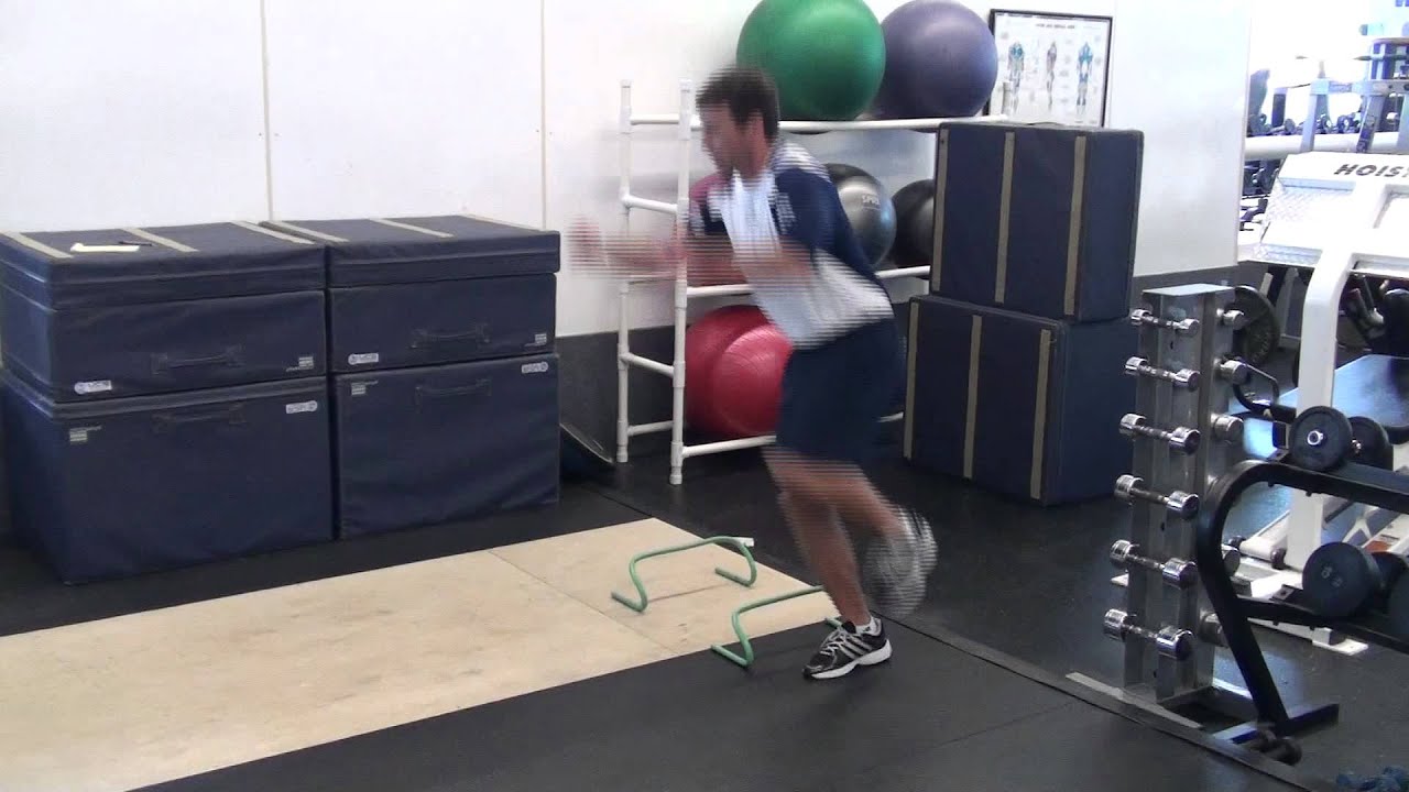 Lateral SL Hurdle Jump-UCSD - YouTube