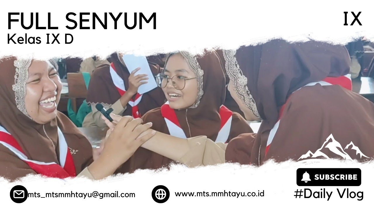 Kelas IX D Full Senyum🥰 - YouTube