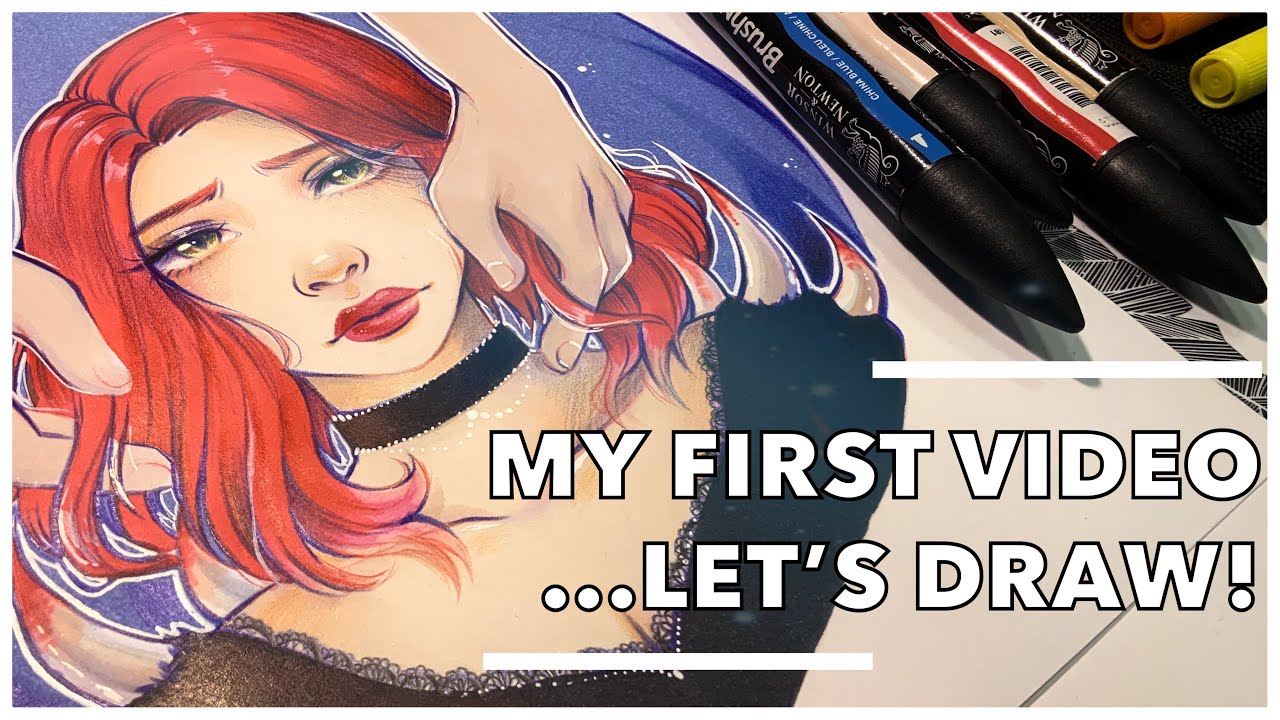 Introduction [my first art YT video] - DRAW WITH ME! - YouTube