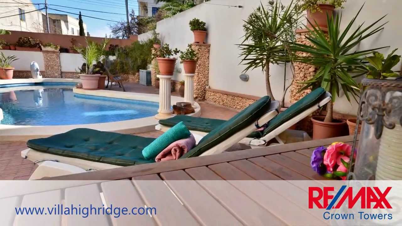 Villa for sale in High Ridge, Malta - YouTube