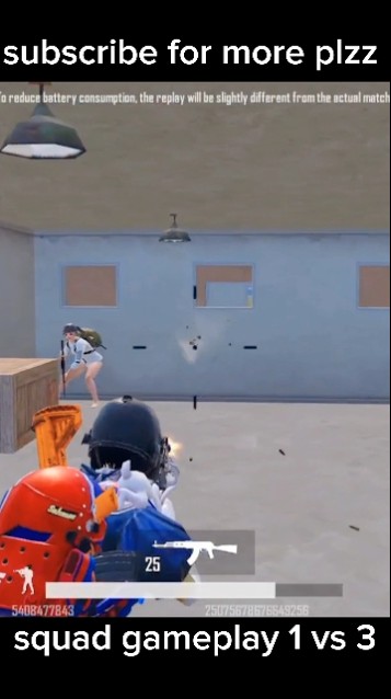 Squad gameplay 1 vs 3 op clutch interesting fight #shorts #bgmi #pubgmobile #ytshorts #pubg # ...