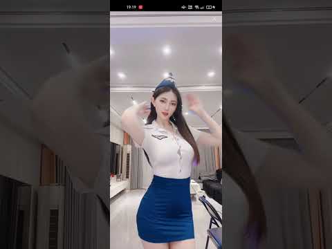 Pramugari cantik Thailand goyangan lambat | bigo Thailand