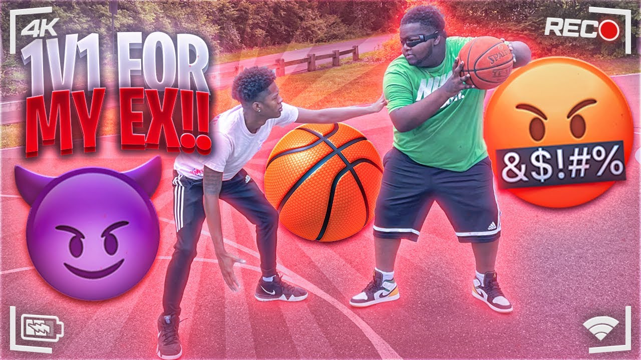 I PLAYED JBOOLIN 1v1 FOR MY EX🔥🏀 (I WENT CRAZY) #basketball - YouTube