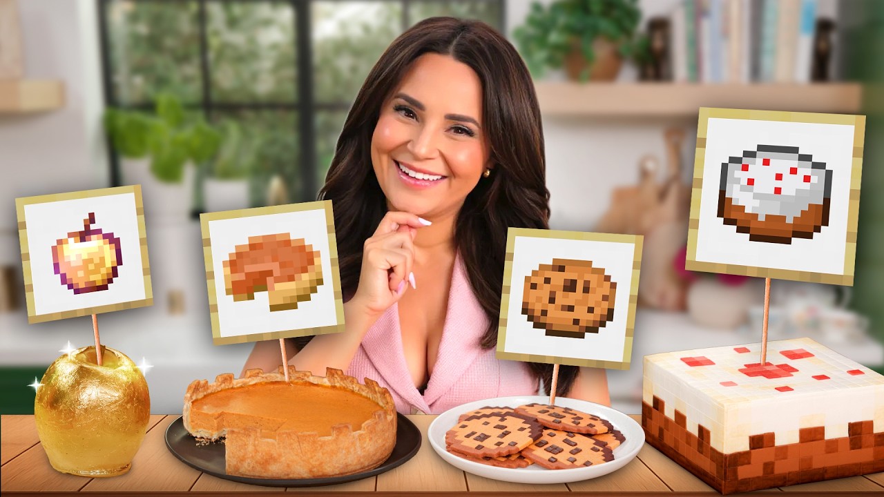I Recreated EVERY Minecraft Dessert In Real Life! - YouTube