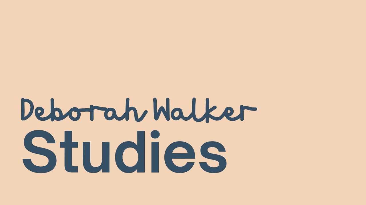 Deborah Walker Studies Introduction - YouTube