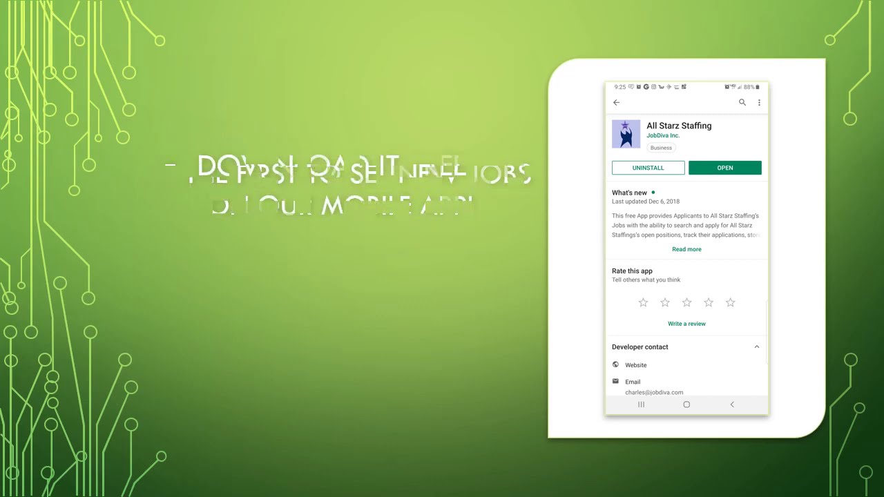 Check out our mobile app! - YouTube
