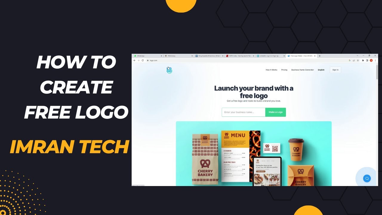 How to Create Free Logo - YouTube