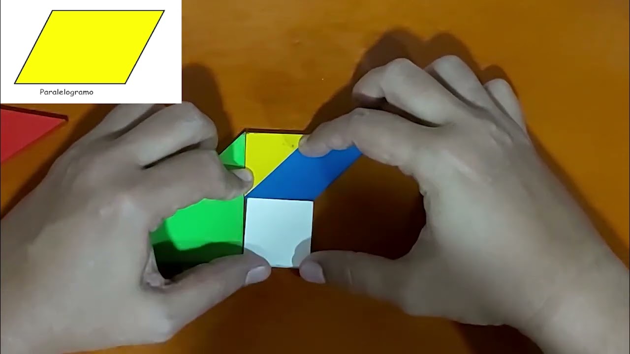 TANGRAM CLÁSICO CHINO DE 7 PIEZAS: FIGURA GEOMÉTRICA_PARALELOGRAMO. POR ...