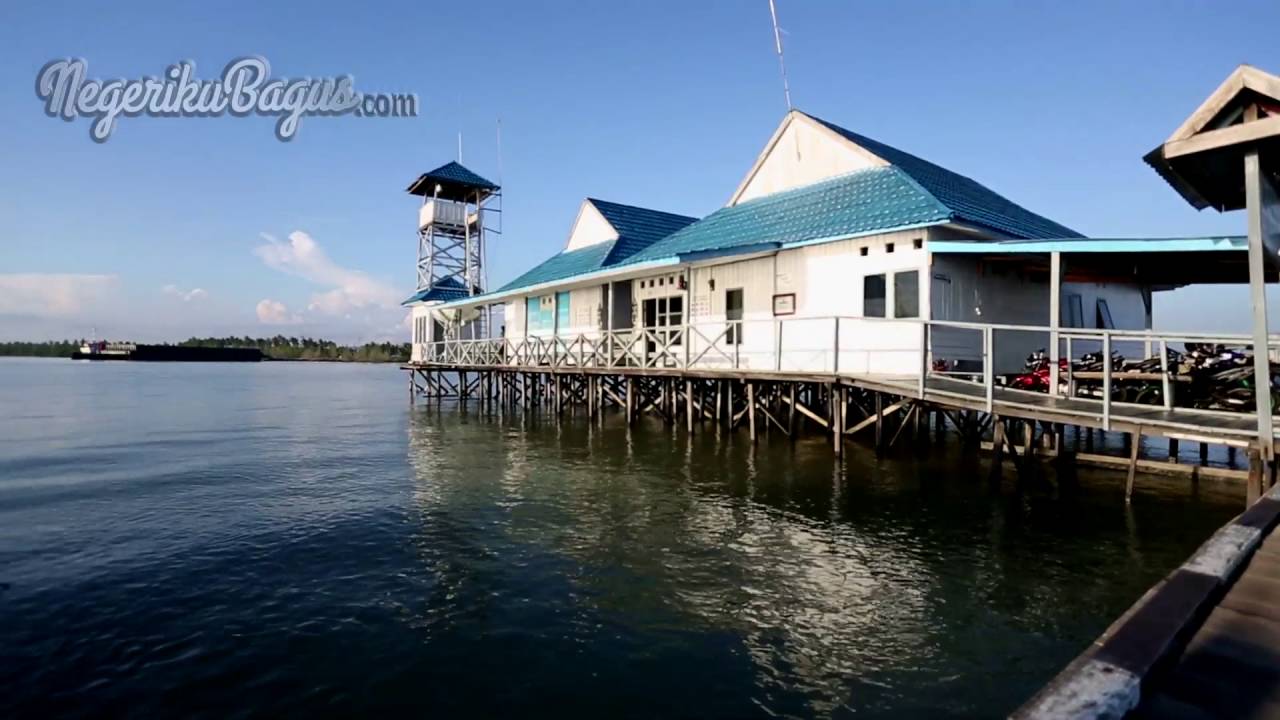 Pos AL Sei Pancang, Pulau Sebatik - YouTube