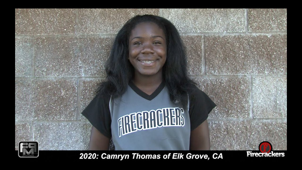 Committed to CAL - 2020 Camryn Thomas Power Hitting, 1st Base and ...