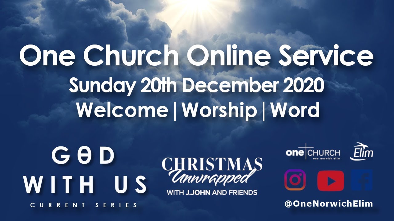 One Church Christmastime Service | Sunday 20th December 2020 - YouTube