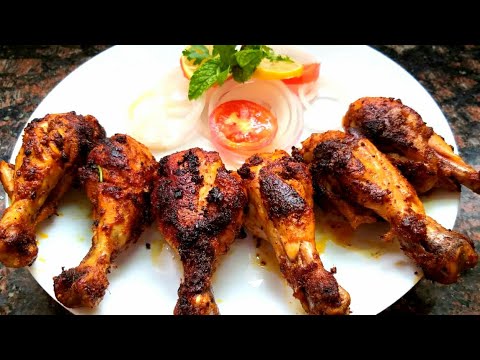 CHICKEN LEG FRY RECIPE | SIMPLE CHICKEN LEG FRY | CHICKEN LEG PIECE FRY ...