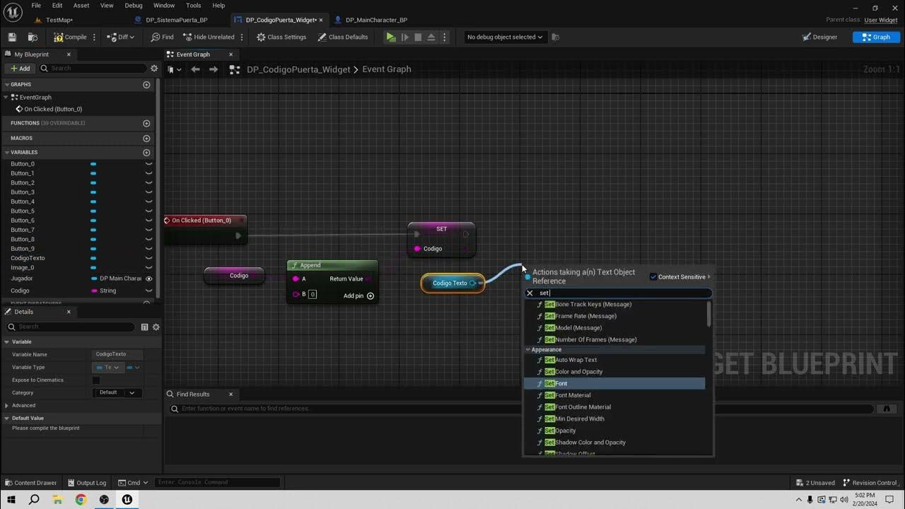 Unreal Engine: Side Scroller 3D Shooter (Parte 6: Abrir puertas con Password) - YouTube