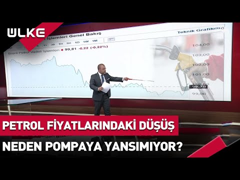 Petrol Fiyatları Düşüyor! Peki Benzin Mazot Fiyatları Neden Düşmüyor? Canlı Yayında Sordu