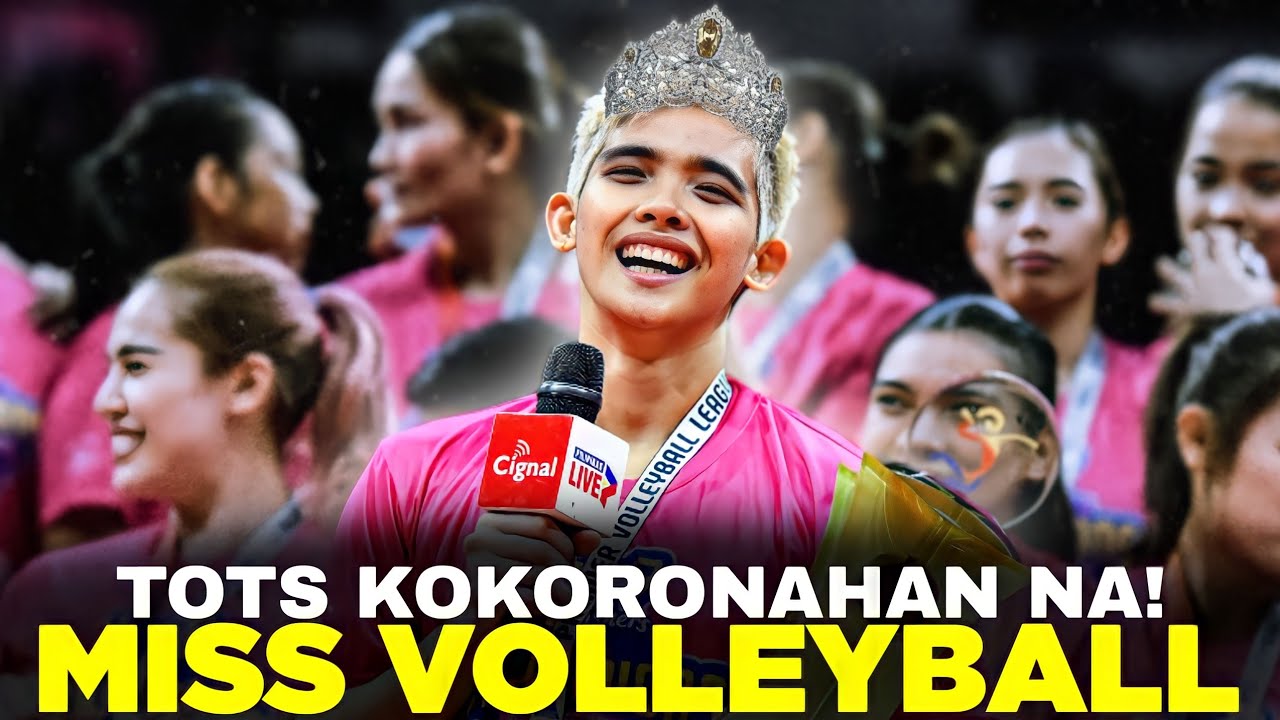 JUST IN: Tots Carlos, KOKORONAHANG Miss Volleyball 2023! - YouTube