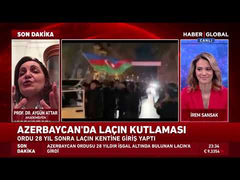 Laçın'ın İşgalden Kurtarılması Azerbaycan'da Böyle Kutlanılıyor