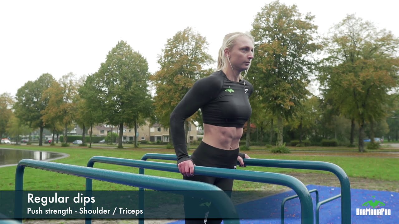 BarManiaPro workouts - Parallel bar exercises - YouTube