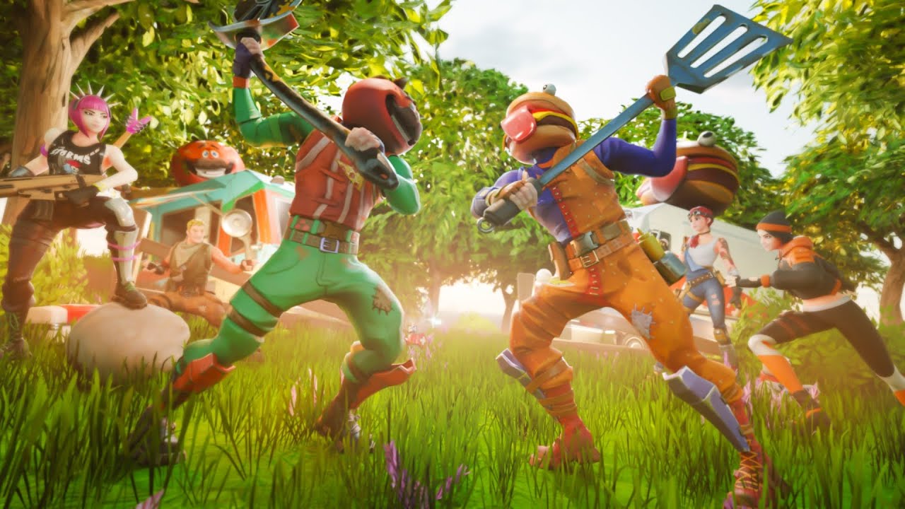 Food Fight - Created in Fortnite - YouTube