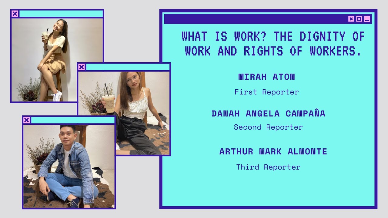 What is Work? Dignity of Work and Rights of Workers. - YouTube