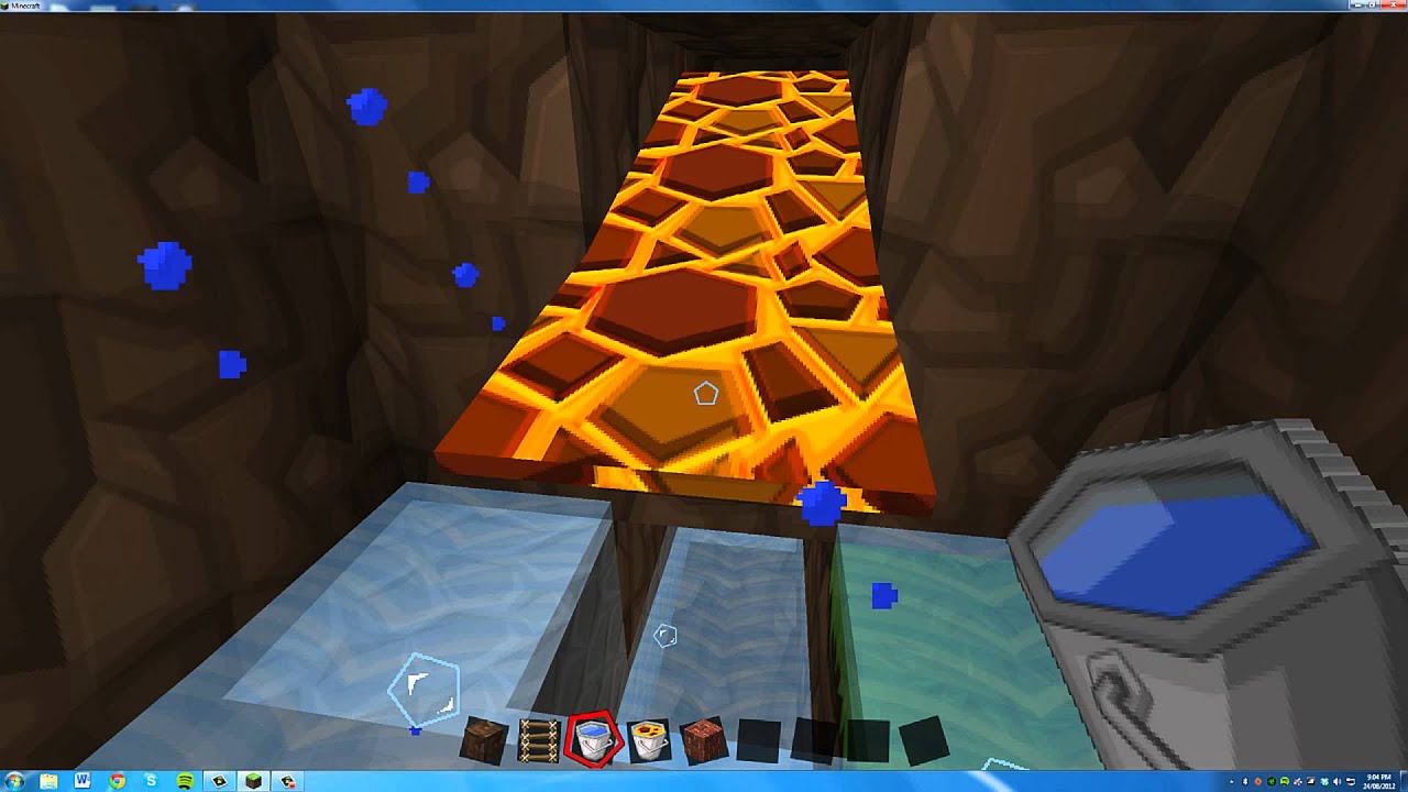 Minecraft - Lava Mob Trap Tutorial V2.0 - YouTube