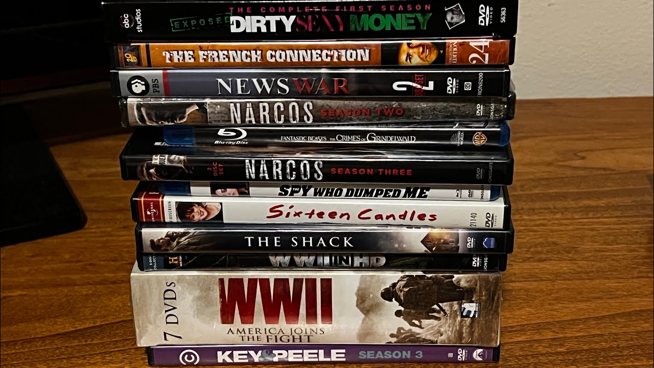 DVD Haul (Half Price Books) - YouTube