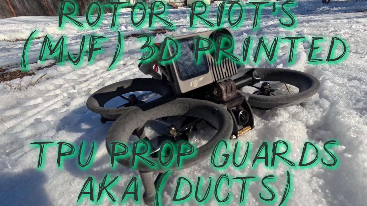 ROTOR RIOT'S (MJF) TPU SLIMLINE DUCTS [PRO(DUCT) PRACTICE REVIEW] - YouTube