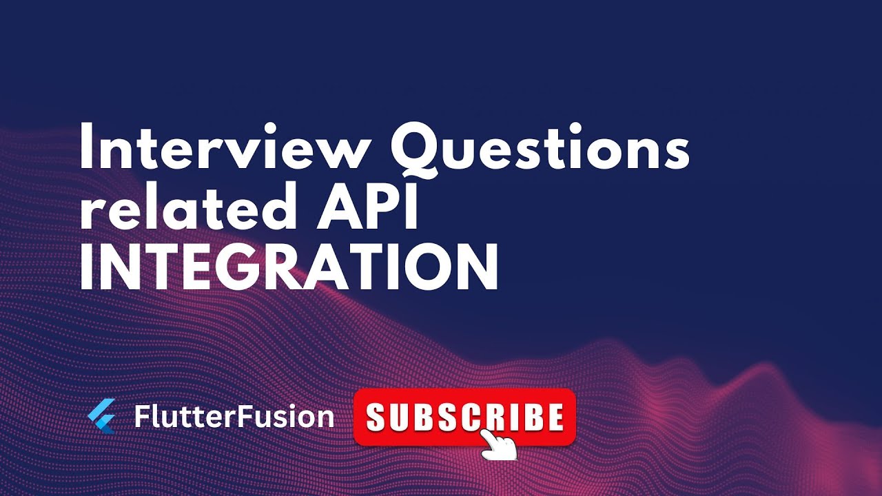 API Integration in Flutter: Best Practices and Common Scenarios - YouTube