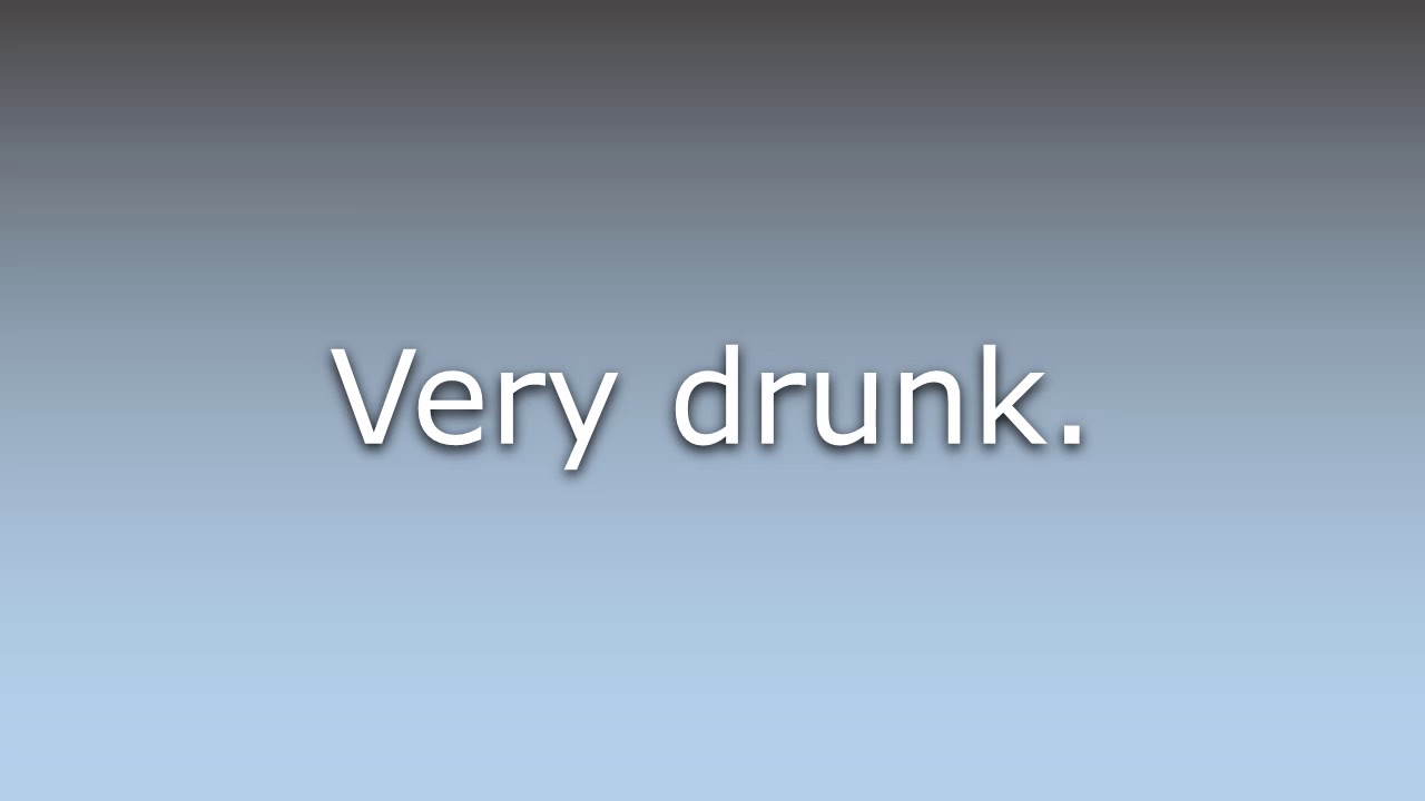 What does Sozzled mean? - YouTube