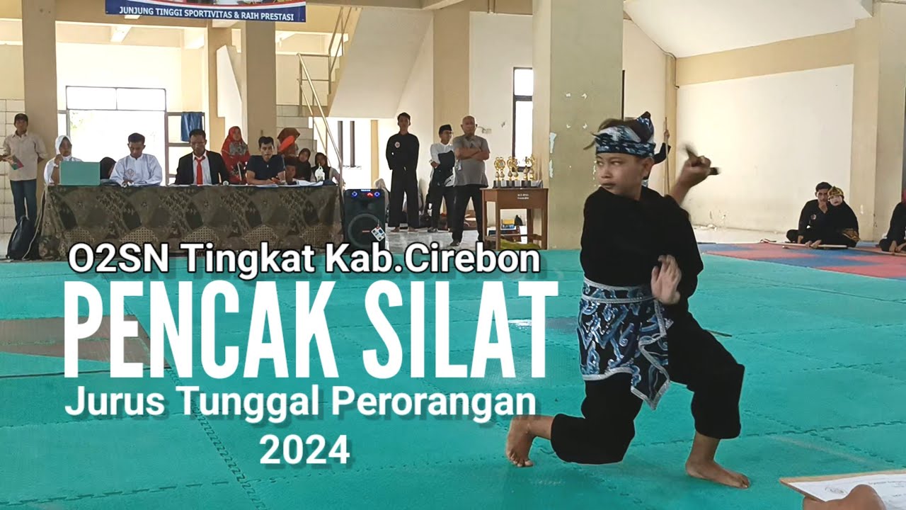 O2SN SD TK.Kab.Cirebon Cabor Pencak Silat Putra 2024 - YouTube
