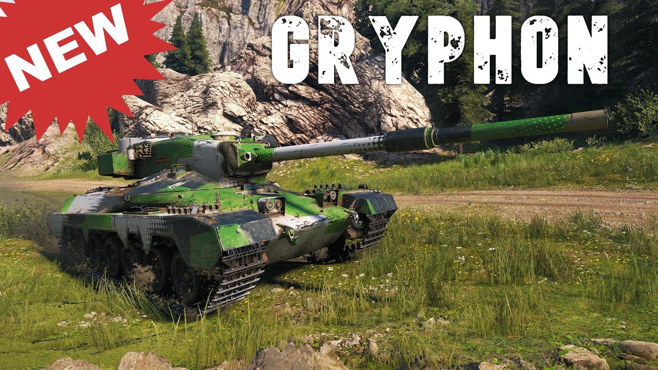 World of Tanks Gryphon - NEW TANK ! - YouTube