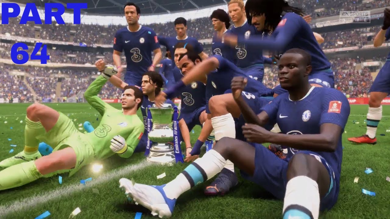 FIFA 23 ICONs Career Mode: Chelsea Part 64 FA Cup: Final: Vs. Aston ...