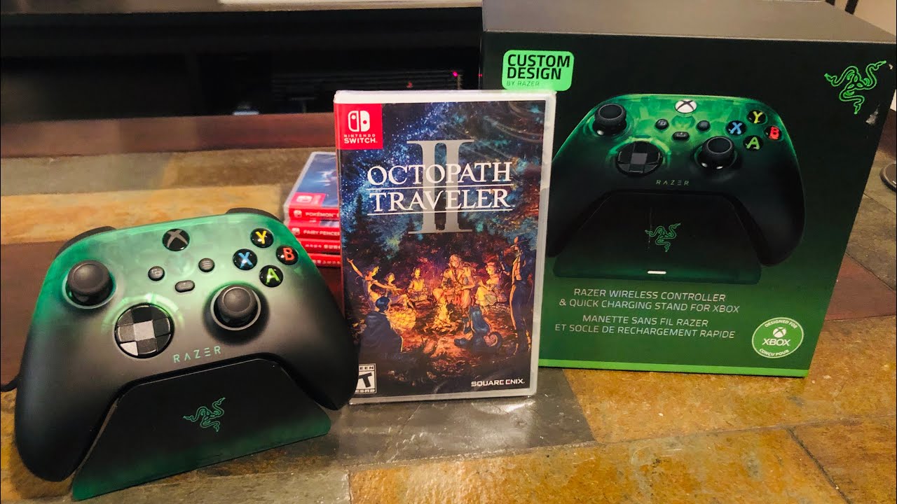 New Razor Xbox controller and Nintendo switch pick ups(JRPG’s) - YouTube