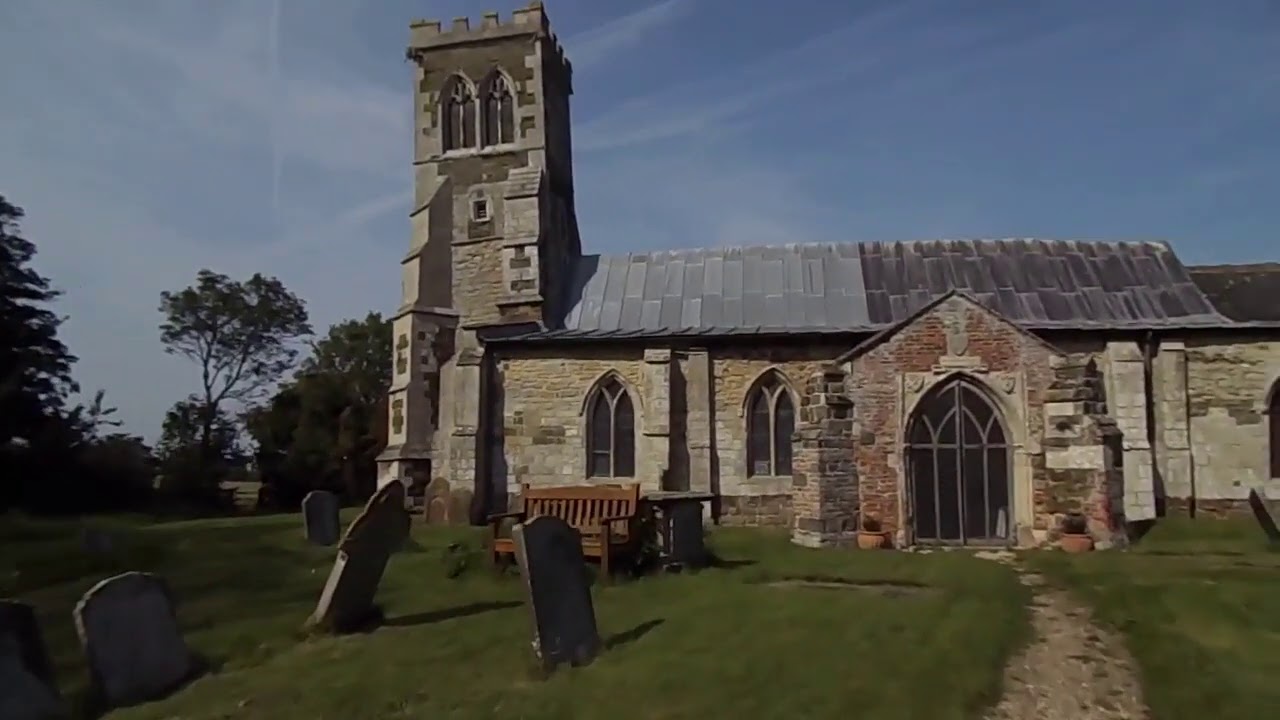 Disused Saltfleetby Church.... - YouTube