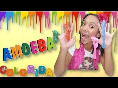 Como fazer AMOEBA colorida - YouTube