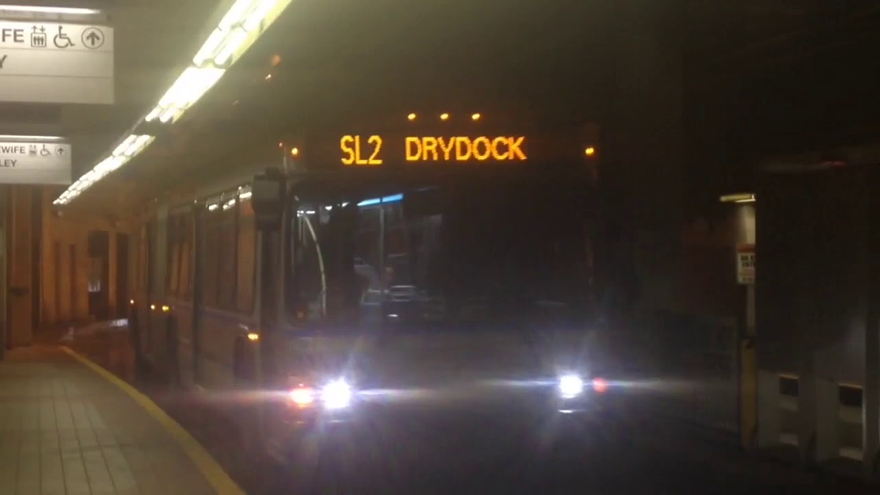 MBTA Silver Line Action (featuring a ride on brand new 2018 NFI XDE60 ...
