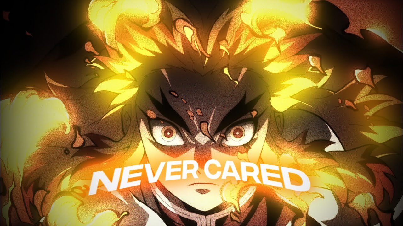 Never Cared.🖤 - YouTube