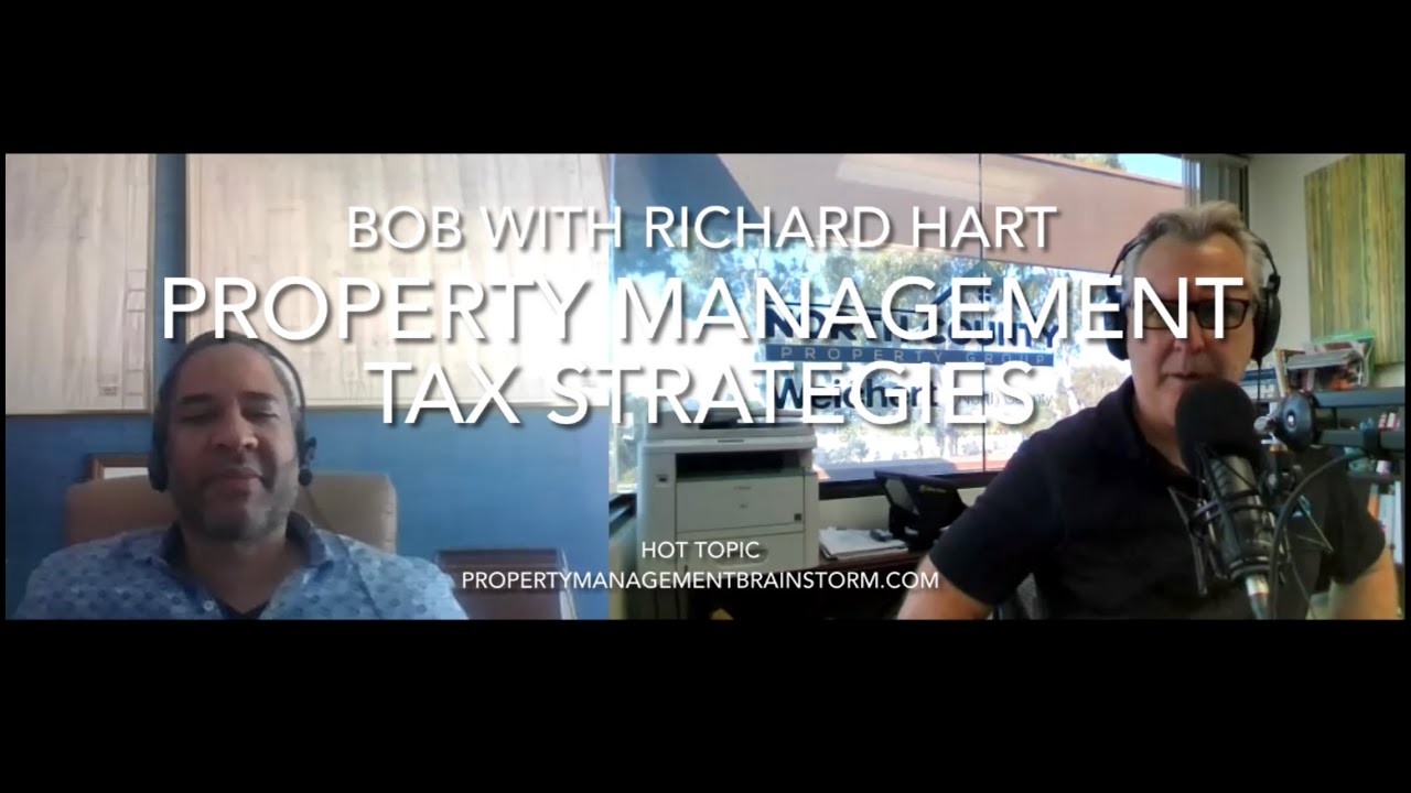 Hot Topic: Property Management Tax Strategies Ft. Richard Hart - YouTube