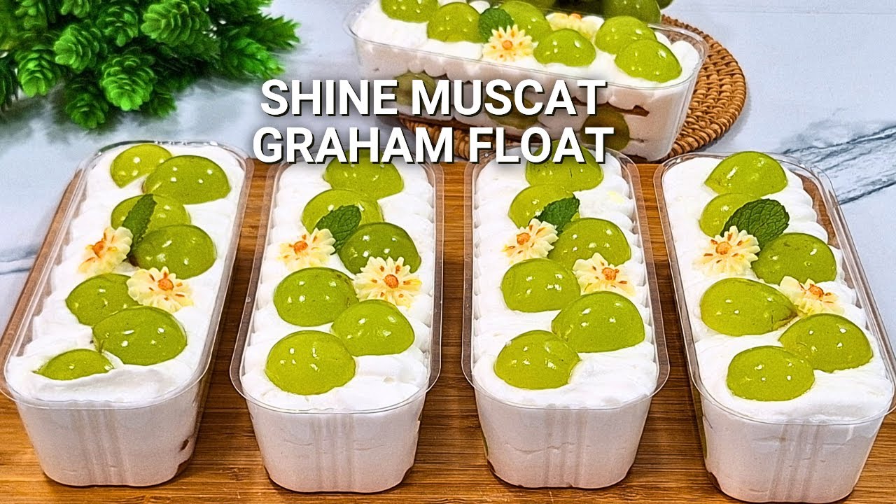 Shine Muscat Graham Float Recipe – Perfect for Valentine’s Day Gifting ...