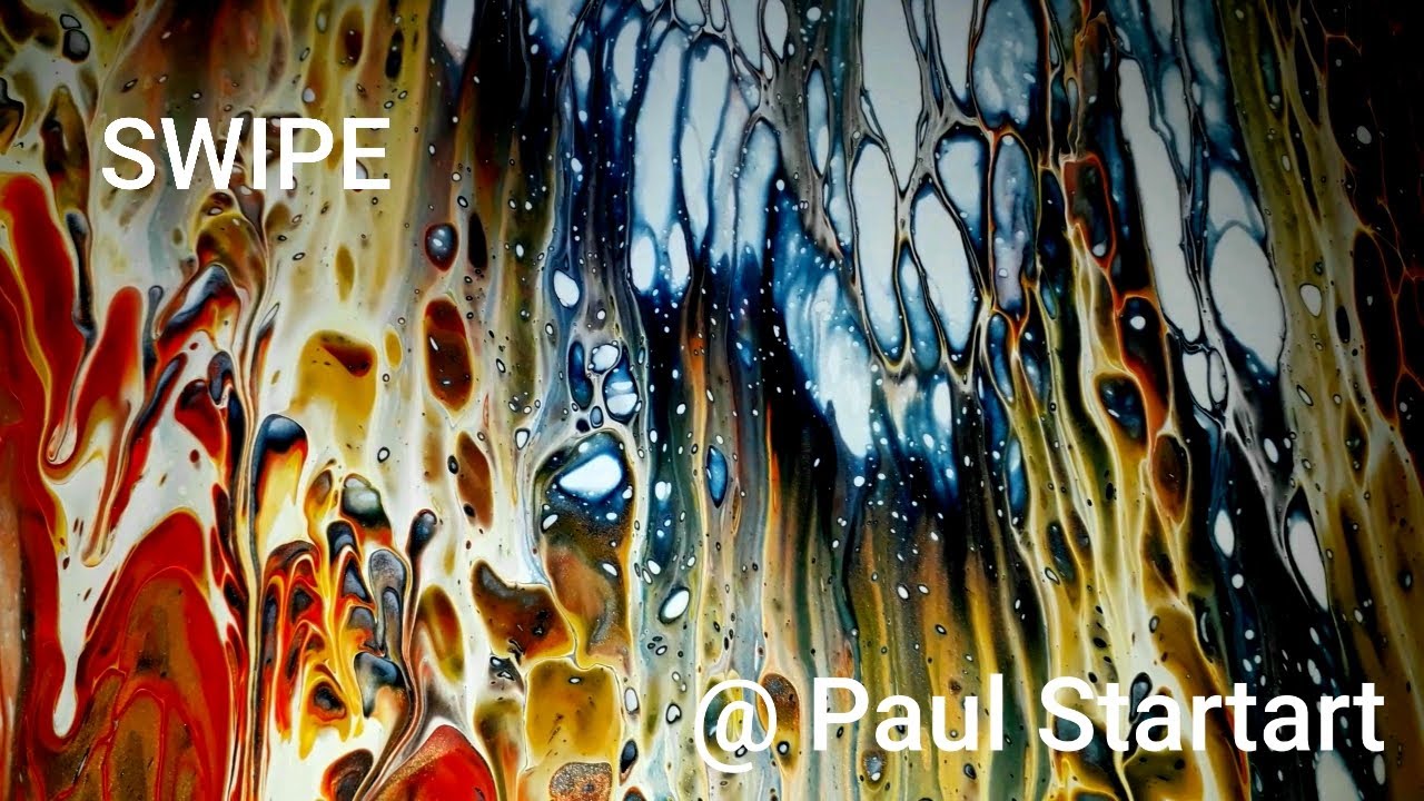 SWIPE, AMAZING RESULTS WITH LEFTOVER PAINT.. EASY RECIPE FOR BEGINNERS ...